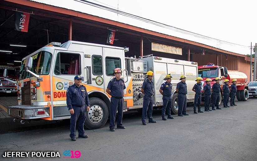 Estos son los camiones de bomberos para la nueva estación en La Paz, Carazo